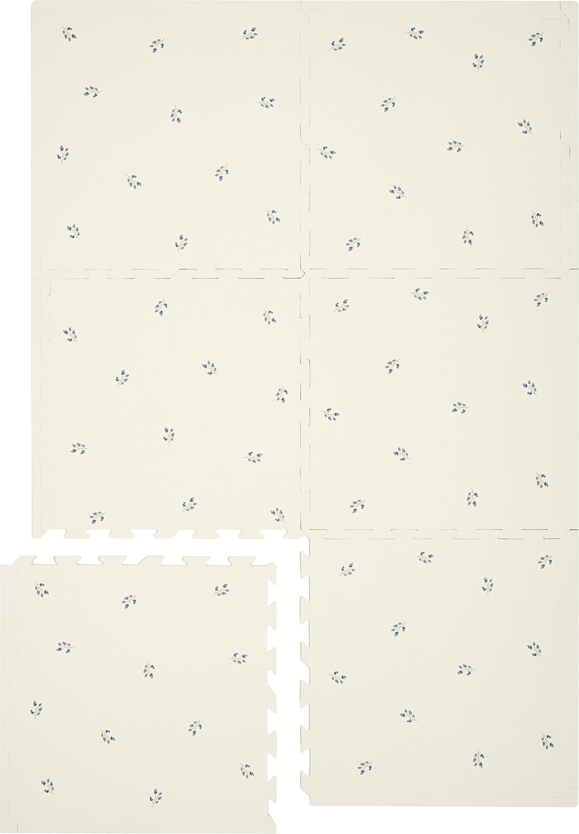 Mata do zabawy Eva Blueberry kość słoniowa - 3 sprouts IFRBIV | FF