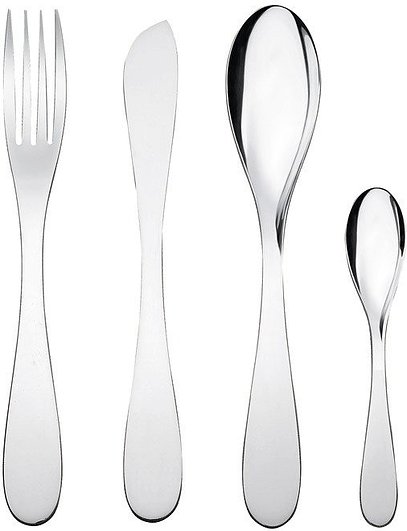 Alessi eat.it Besteck-Set 24 El. - WA10S24, Wiel Arets | FA