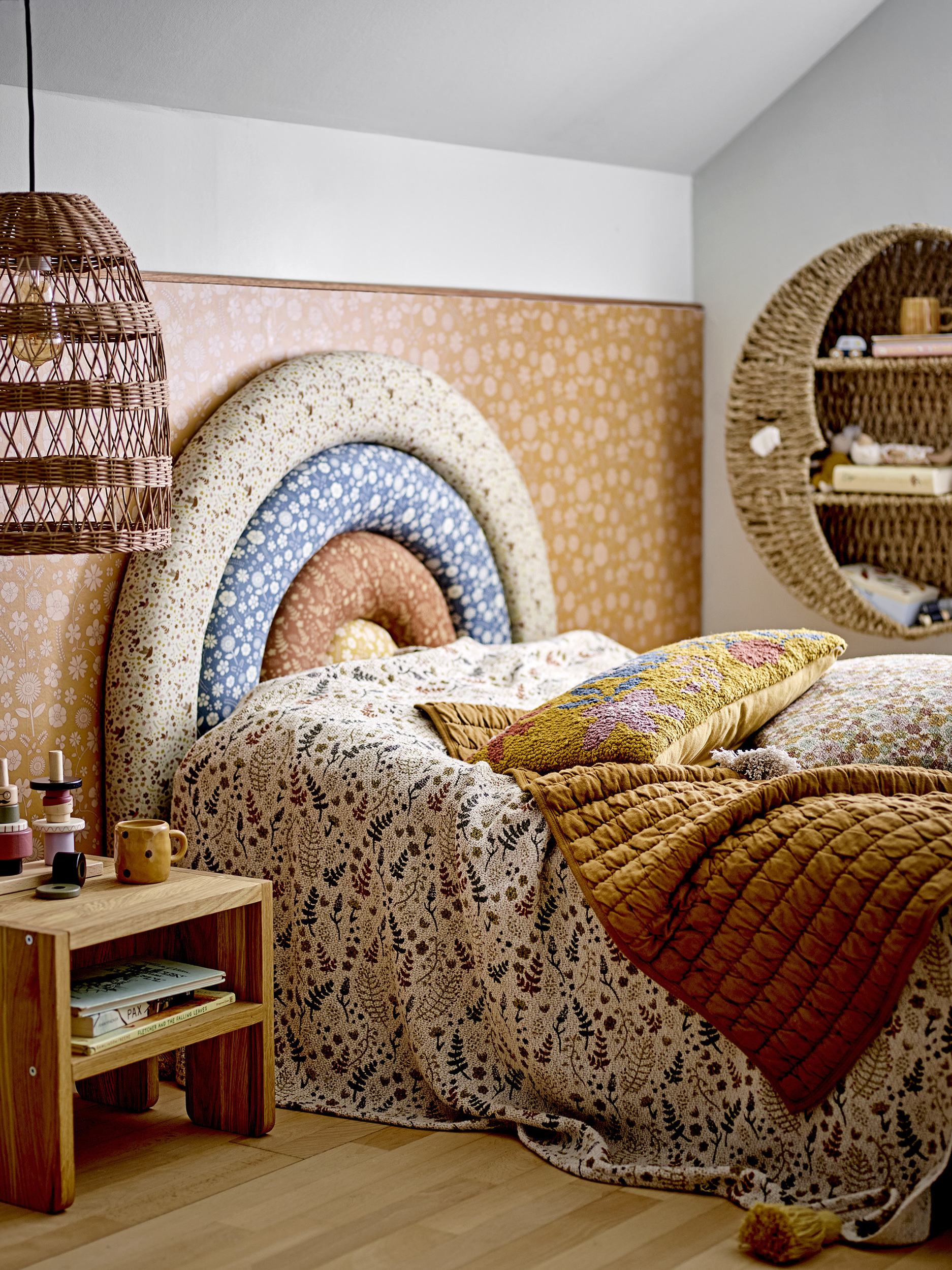 Stołek Bas dębowy - Bloomingville 82059342 | Fabryka Form