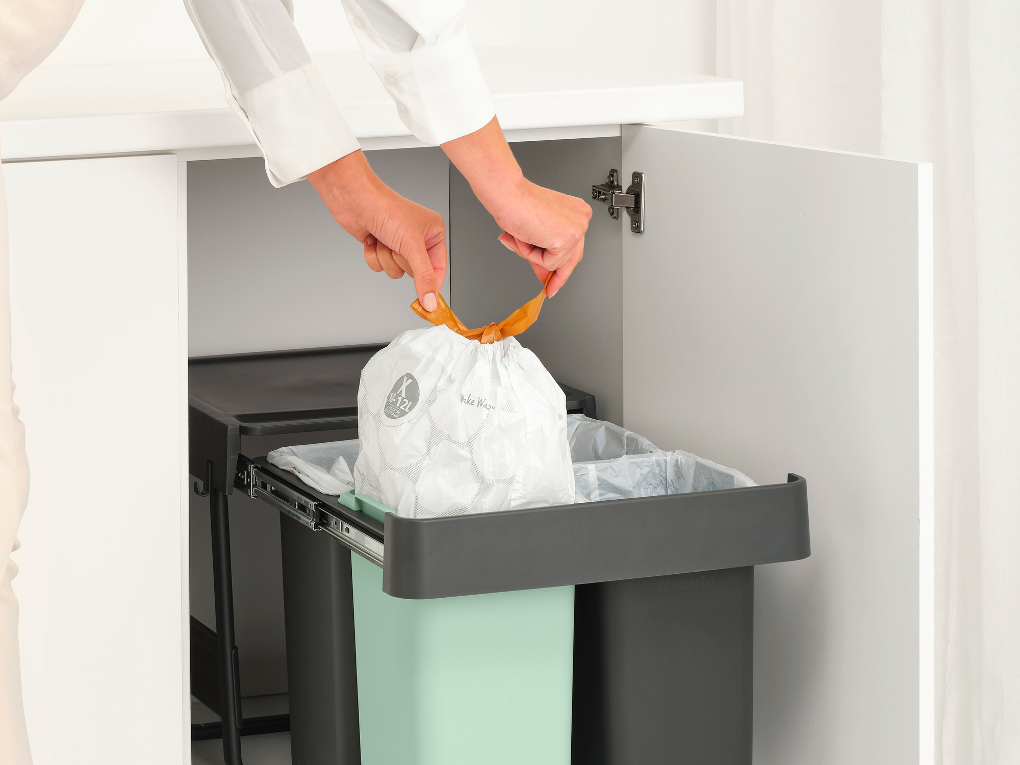Sort & Go Basket for waste segregation three-way cabinet - 232541