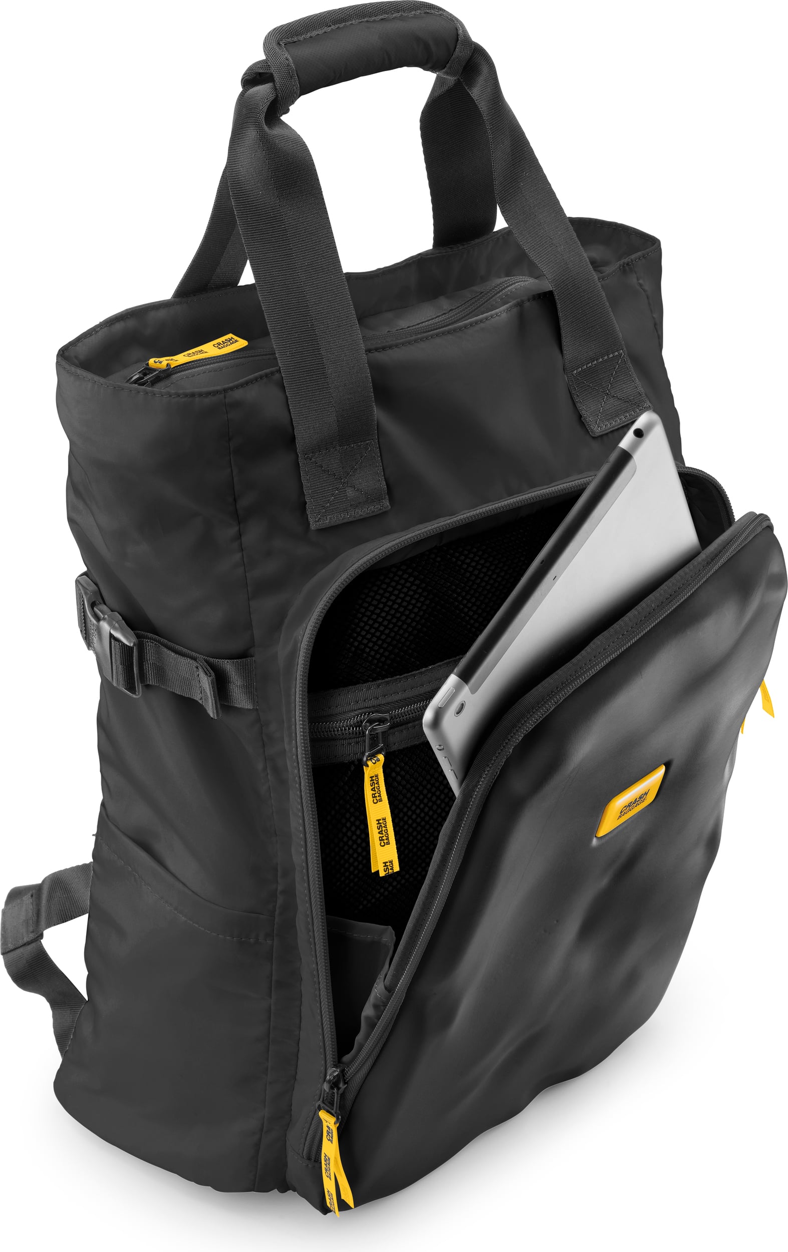 Crash Not Crash Bag and backpack black 2in1 - Crash Baggage | FA