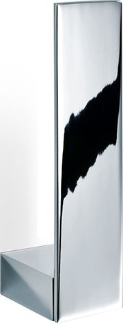 Brick Toilet paper hanger vertical chrome - Decor Walther 0592600