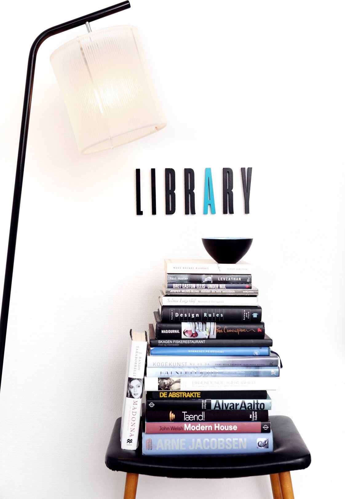 Litera Design Letters 8 cm czarna akrylowa - Fabryka Form