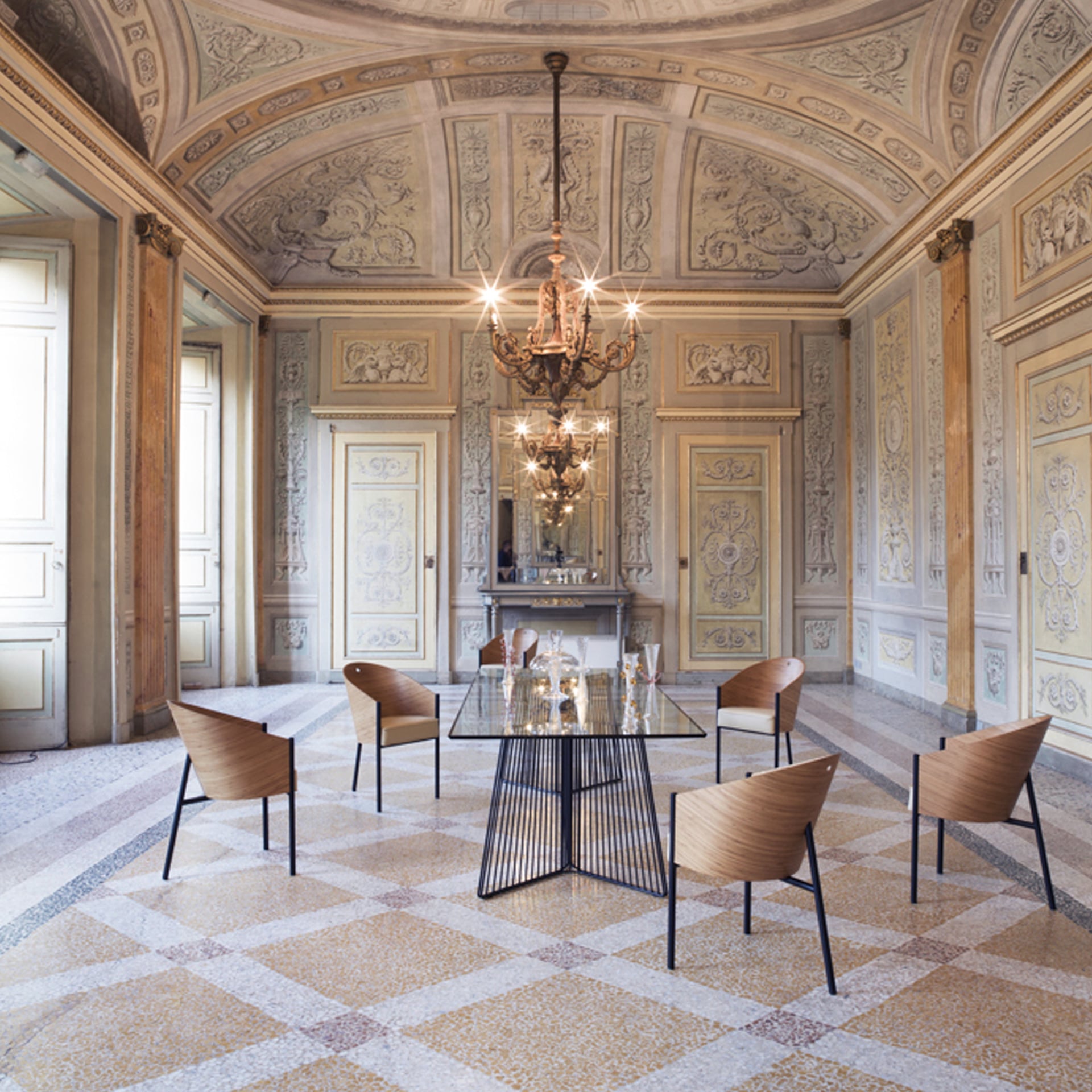 Fotel Costes bambusowy - Driade D00404A091A91 | Fabryka Form