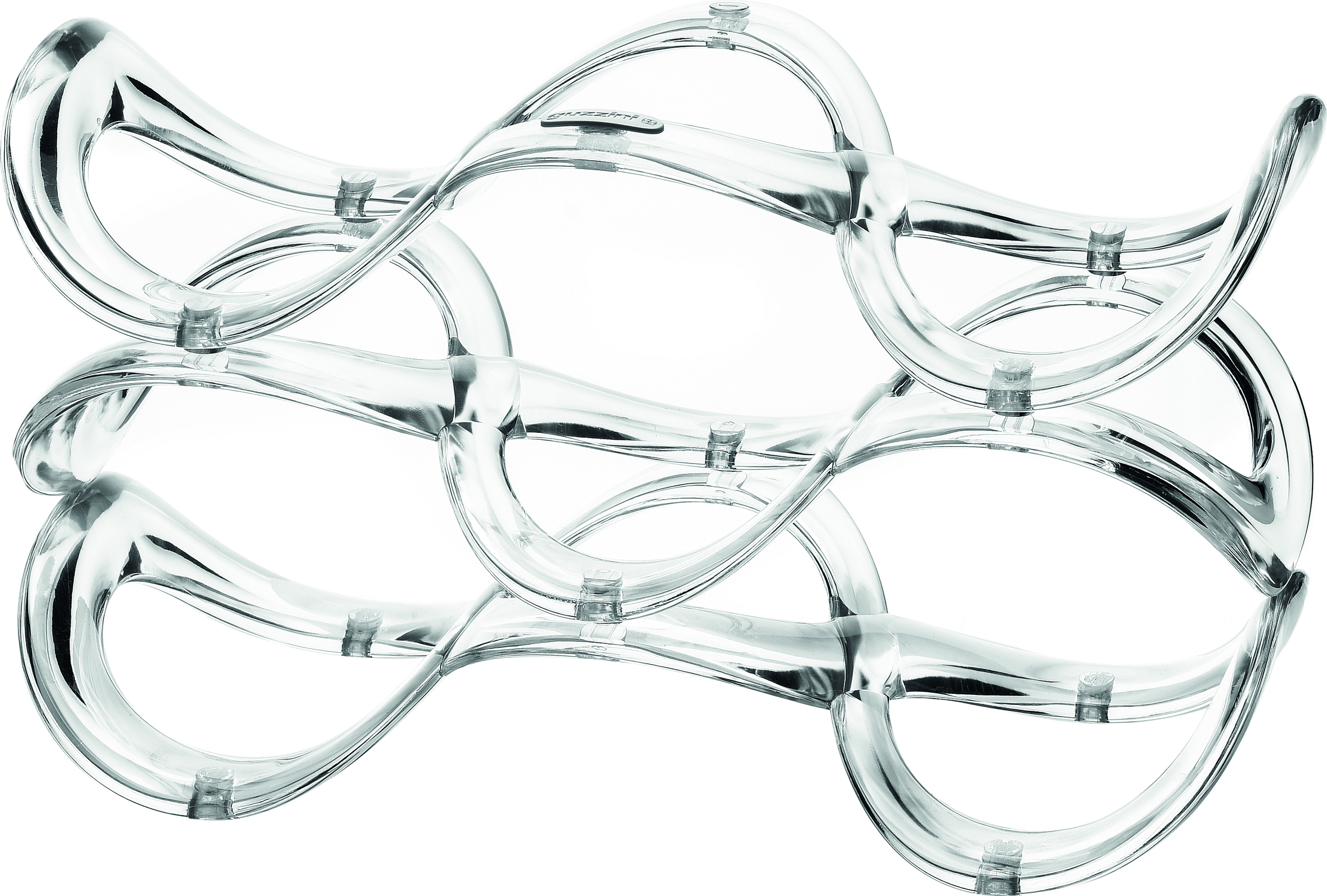 Stojak na butelki Icons czarny - Guzzini 17010010 | Fabryka Form