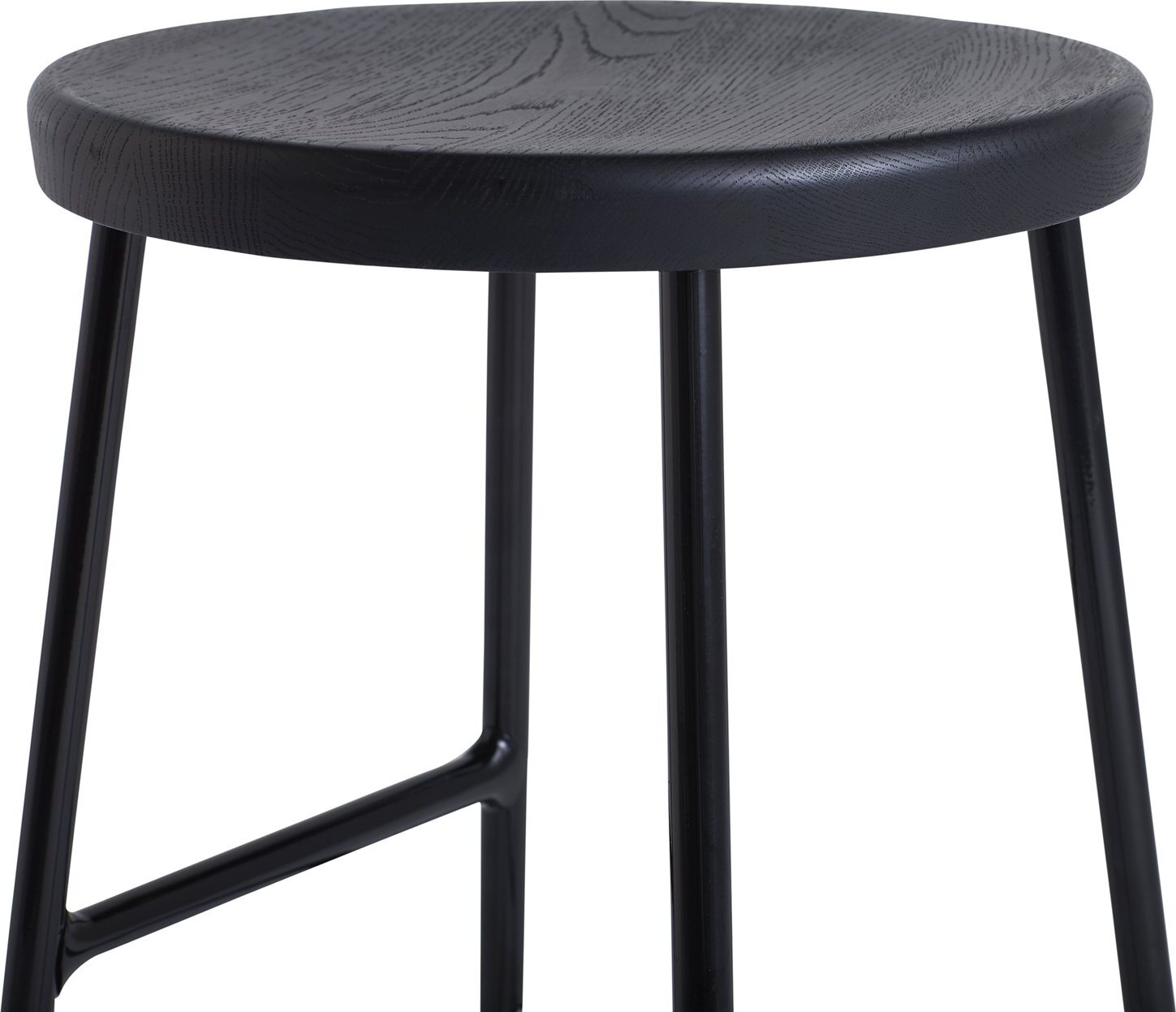 Stołek barowy Cornet 75 cm na czarnych nogach - Hay AA584-A217 | FF