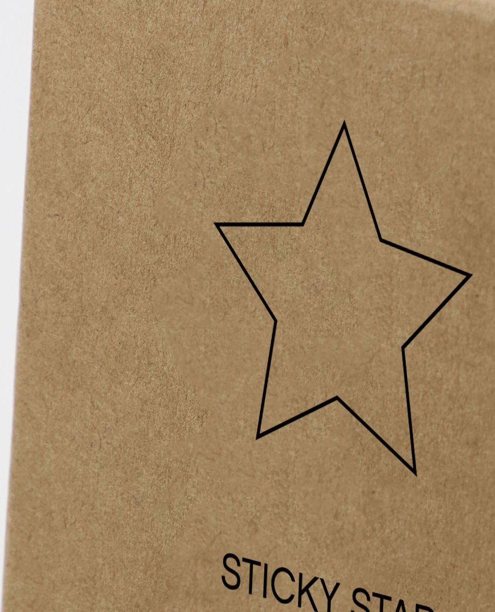 Naklejki Sticky star złote 50 szt. - House Doctor 209700112 | FF