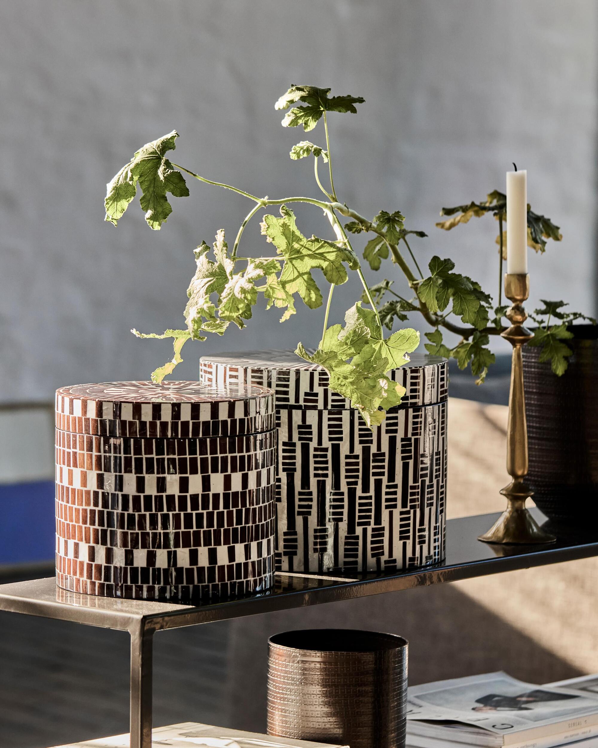 Pojemniki do przechowywania Lango 2 szt. - House Doctor 212320420