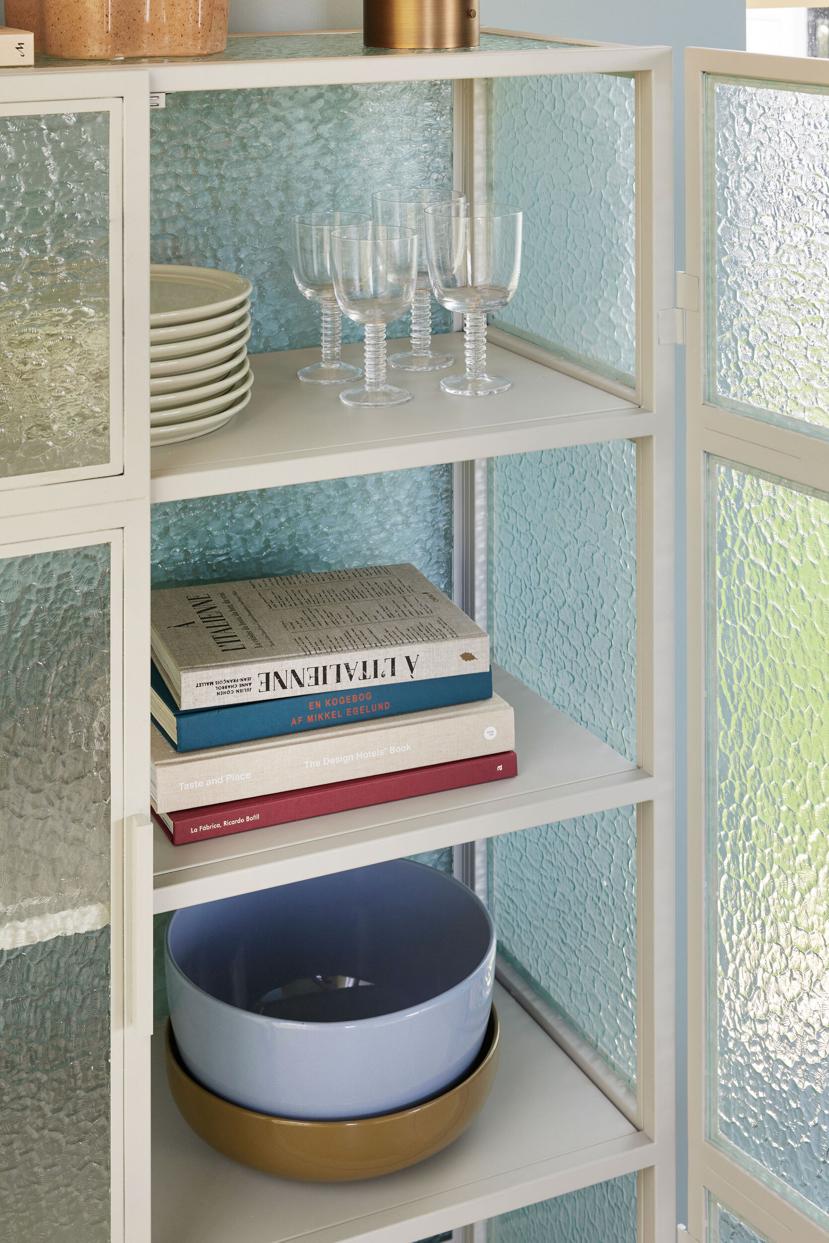 Szafka Plex szara - Hübsch 021905 | Fabryka Form