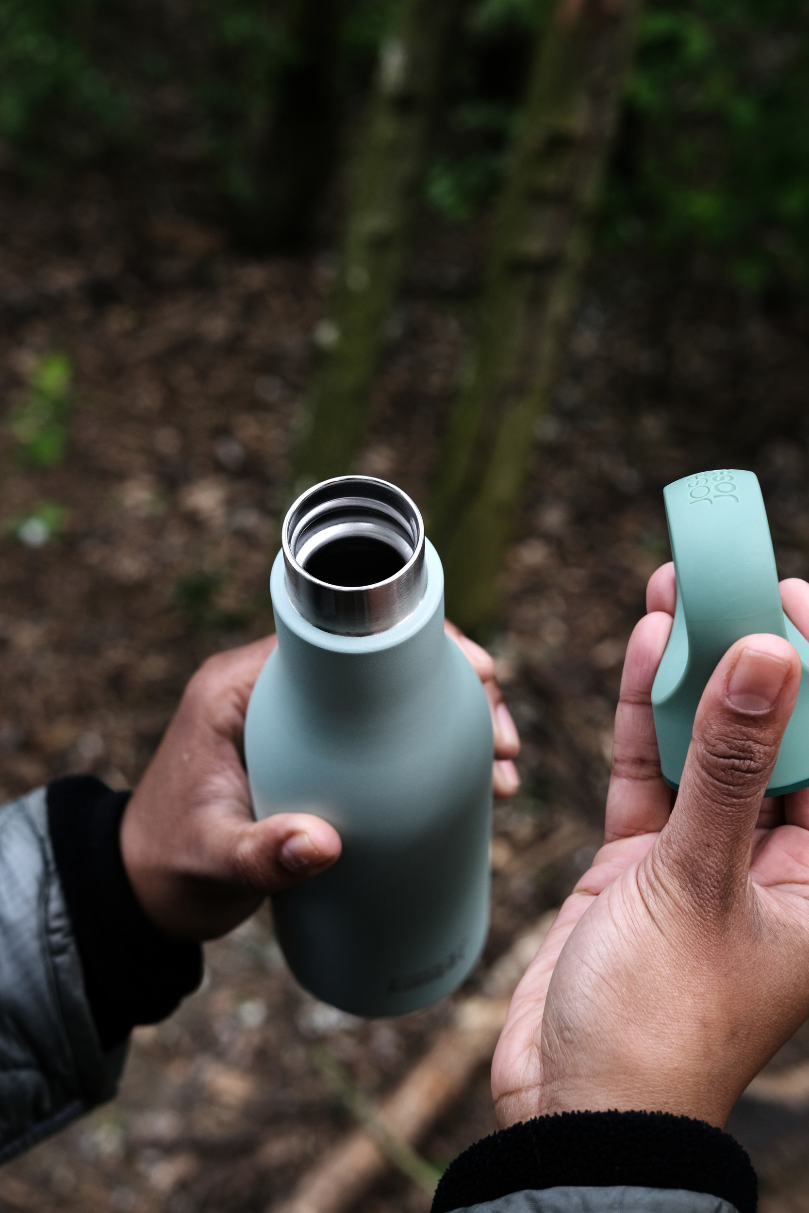 Loop Thermal bottle 500 ml steel - Joseph Joseph 81121 | FA