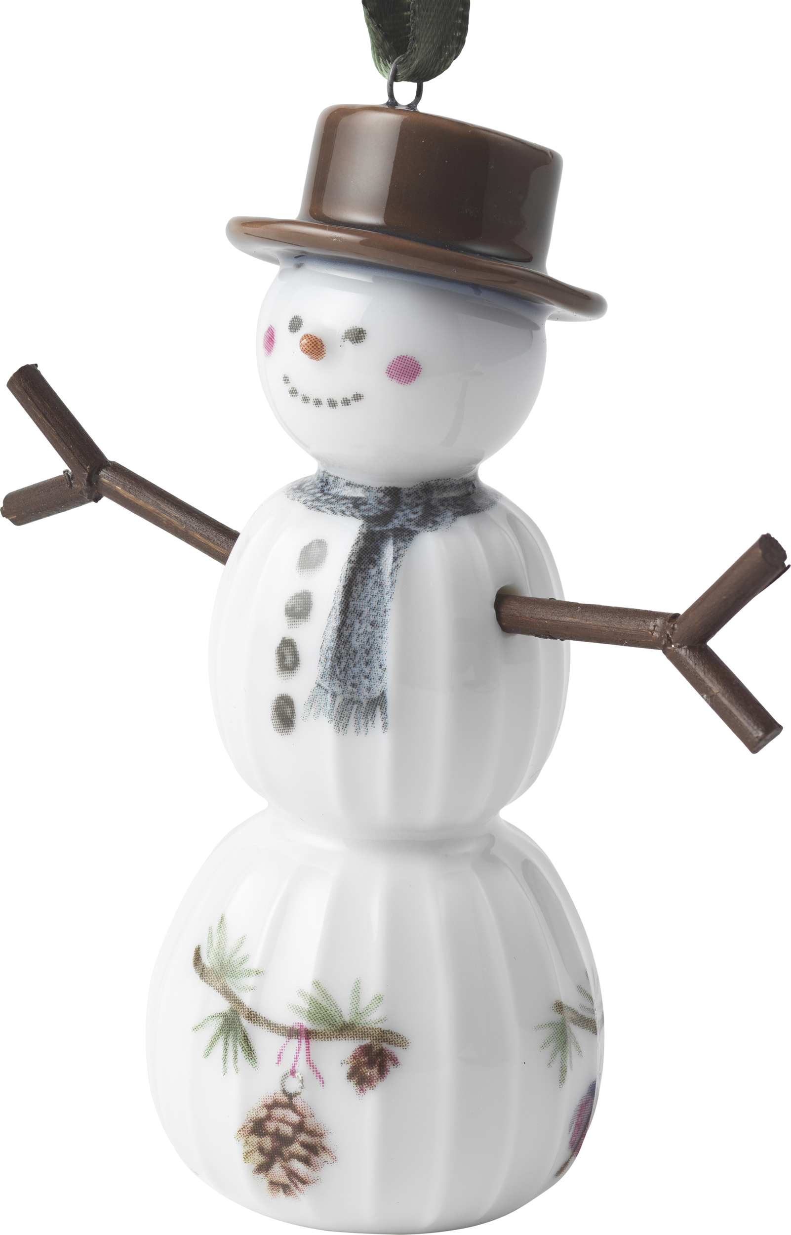Zawieszka świąteczna Hammershøi Snowman - Kähler 692664 | FF
