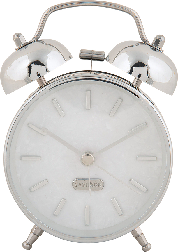 Budzik Pearl Glow - Karlsson KA6009CH | Fabryka Form