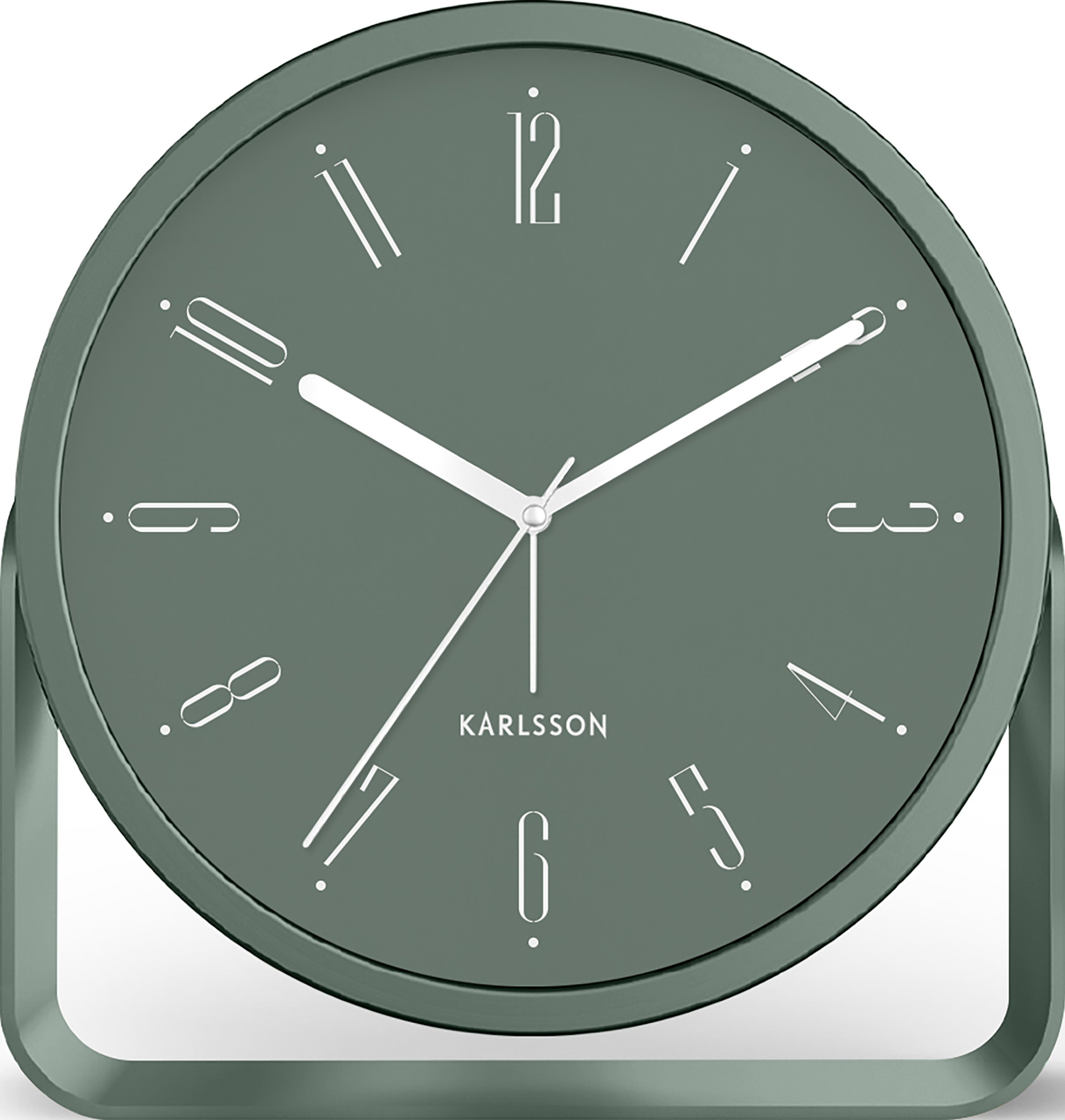 Budzik Regal Numbers - Karlsson KA5989GR | Fabryka Form