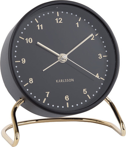 Stylish Alarm clock - Karlsson KA5764BK | FormAdore