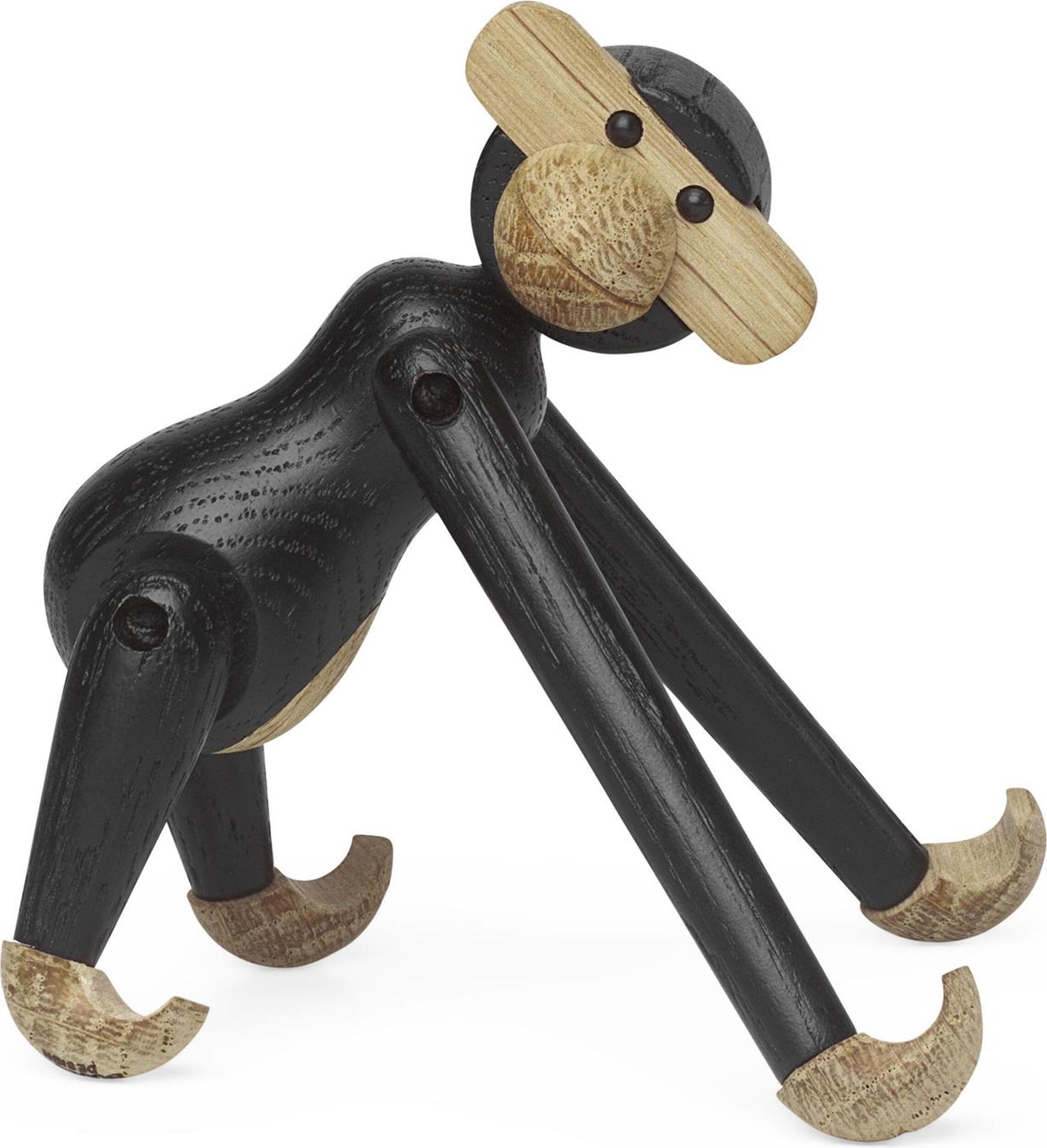 Kay Bojesen Kleine Figur mini Affe schwarz aus Holz - 39276 | FA