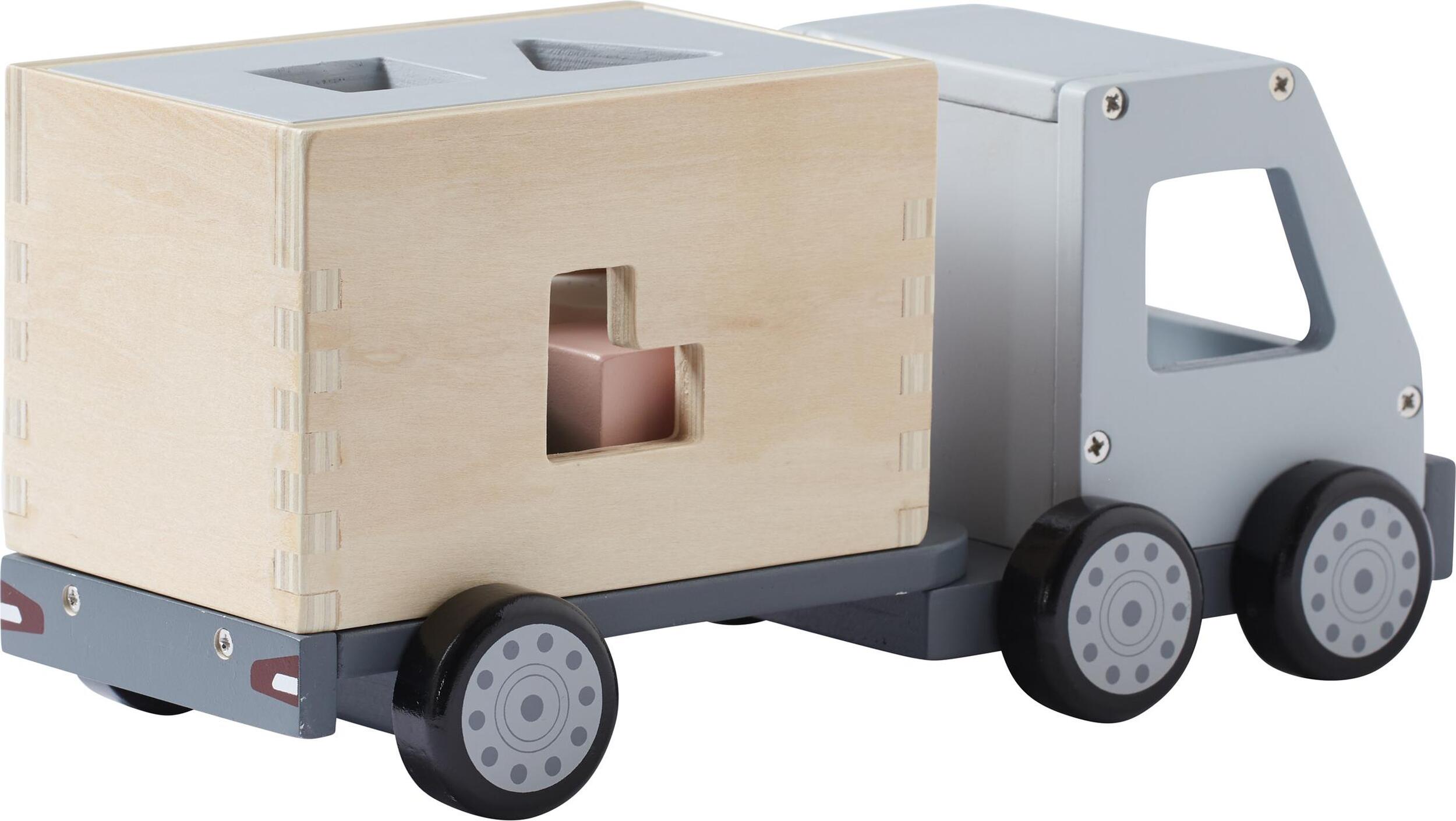 Aiden Child's block puzzle truck - Kids Concept 1000428 | FA