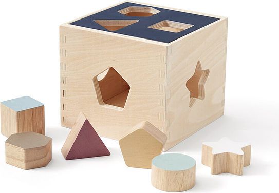 Aiden Child's block puzzle - Kids Concept 1000351 | FormAdore