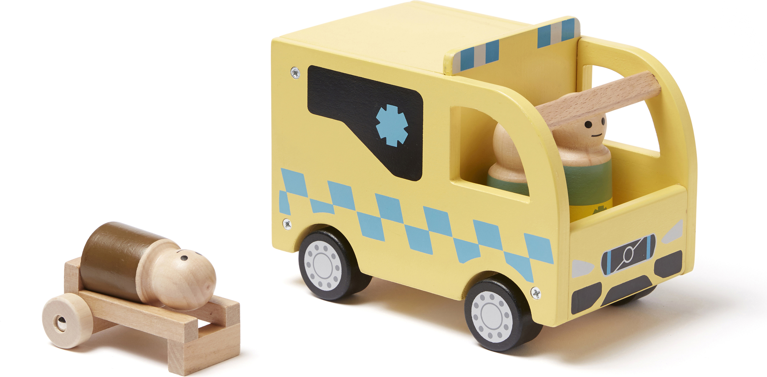 Aiden Toy car ambulance 5 el. - Kids Concept 1000601 | FormAdore