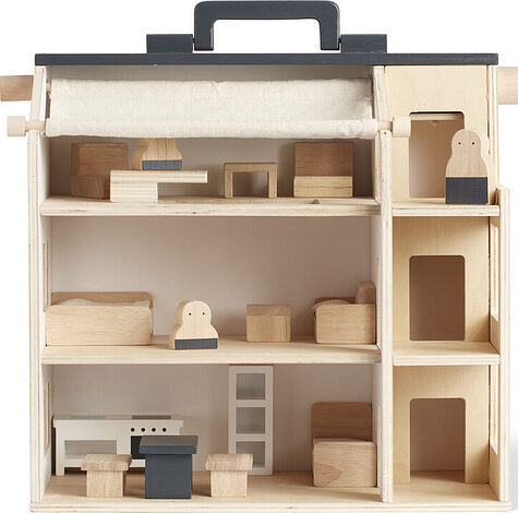Aiden Toy House with furniture 19 pcs. - Kids Concept 1000422 | FA
