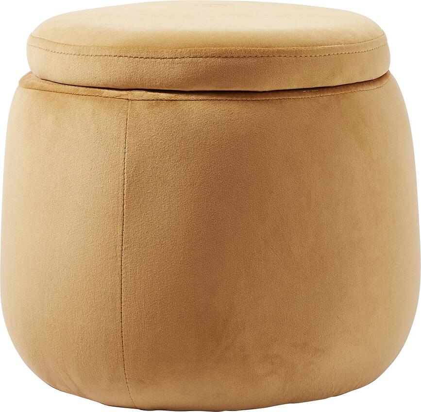 Puf ze schowkiem Velvet - Kids Concept 1000247 | Fabryka Form