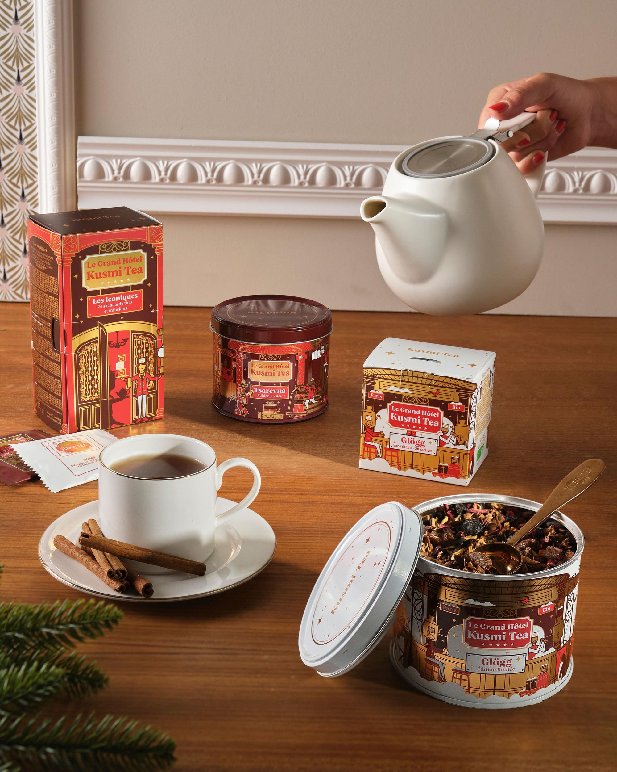 Arbatos rinkinys Iconic Blends pakeliuose 24 vnt. - Kusmi | FA