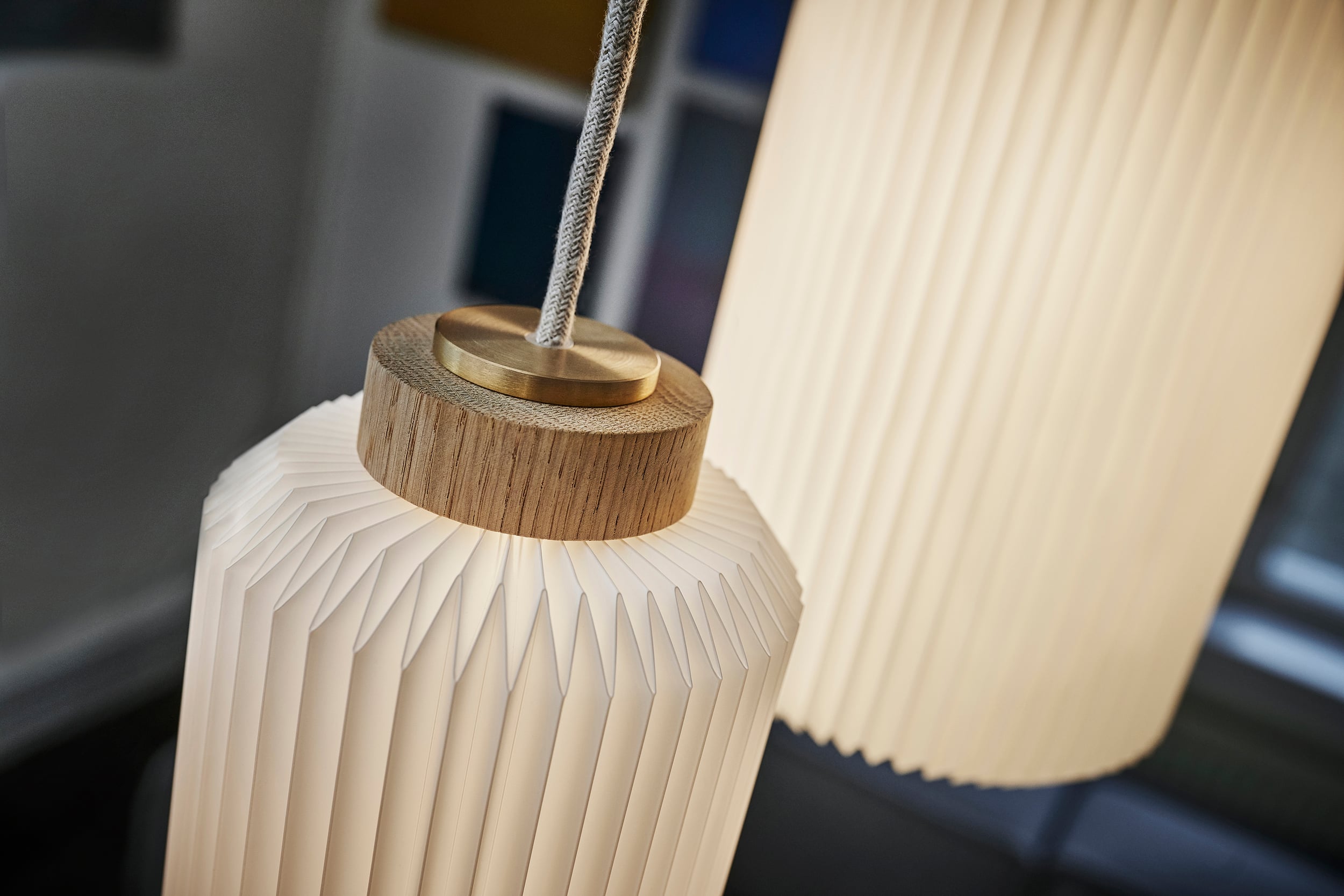 Lampa wisząca Cylinder jasny dąb - Le Klint 182SLO | Fabryka Form