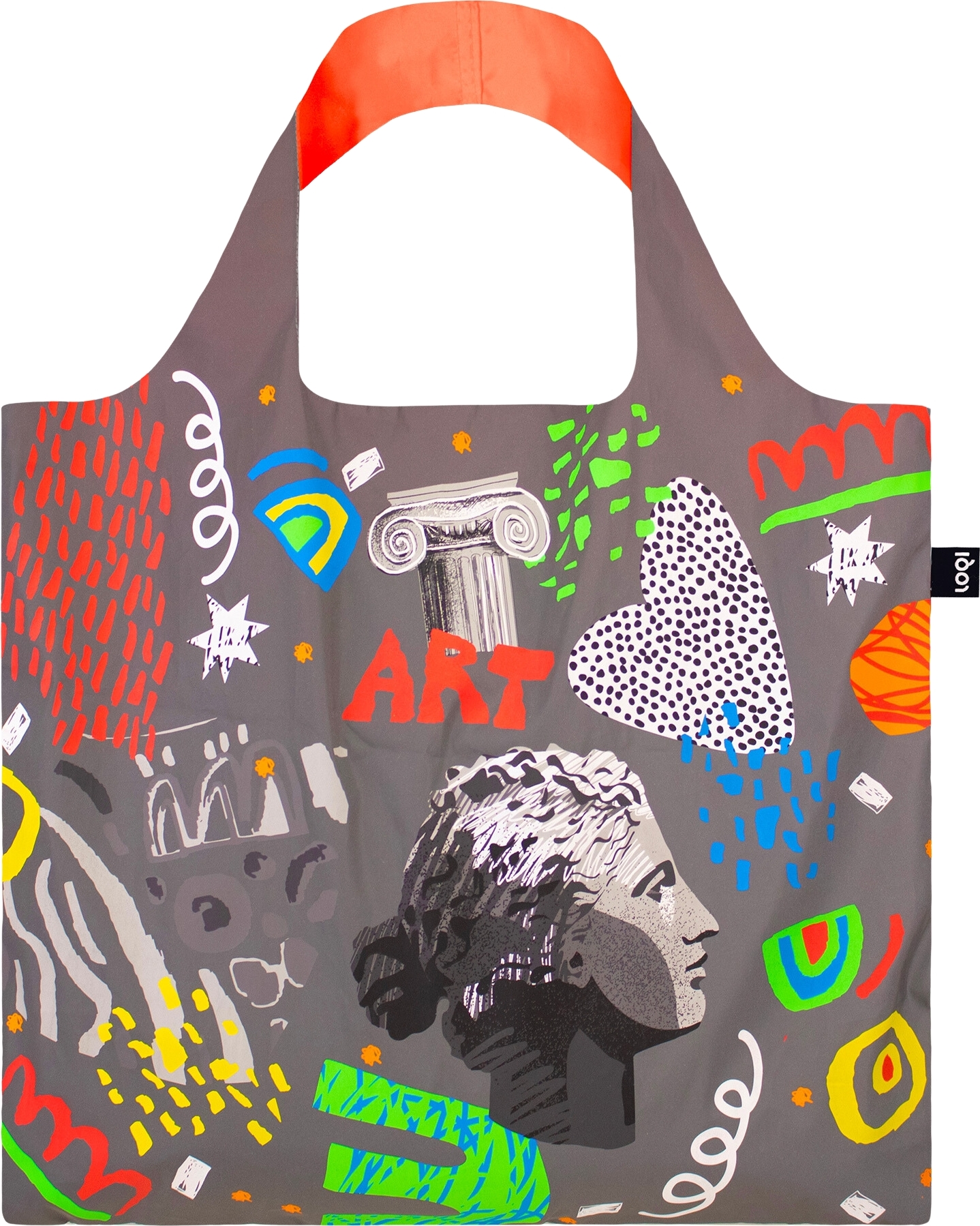 Loqi Museum Classic Art Bag with a reflective coating - LOQI | FA