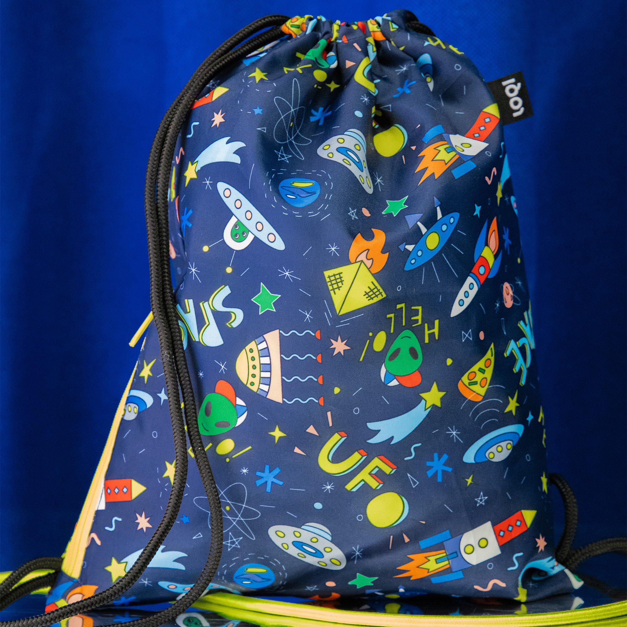Plecak LOQI Artist Dinosaur Roar mini z recyklingu - BP.DR | FF