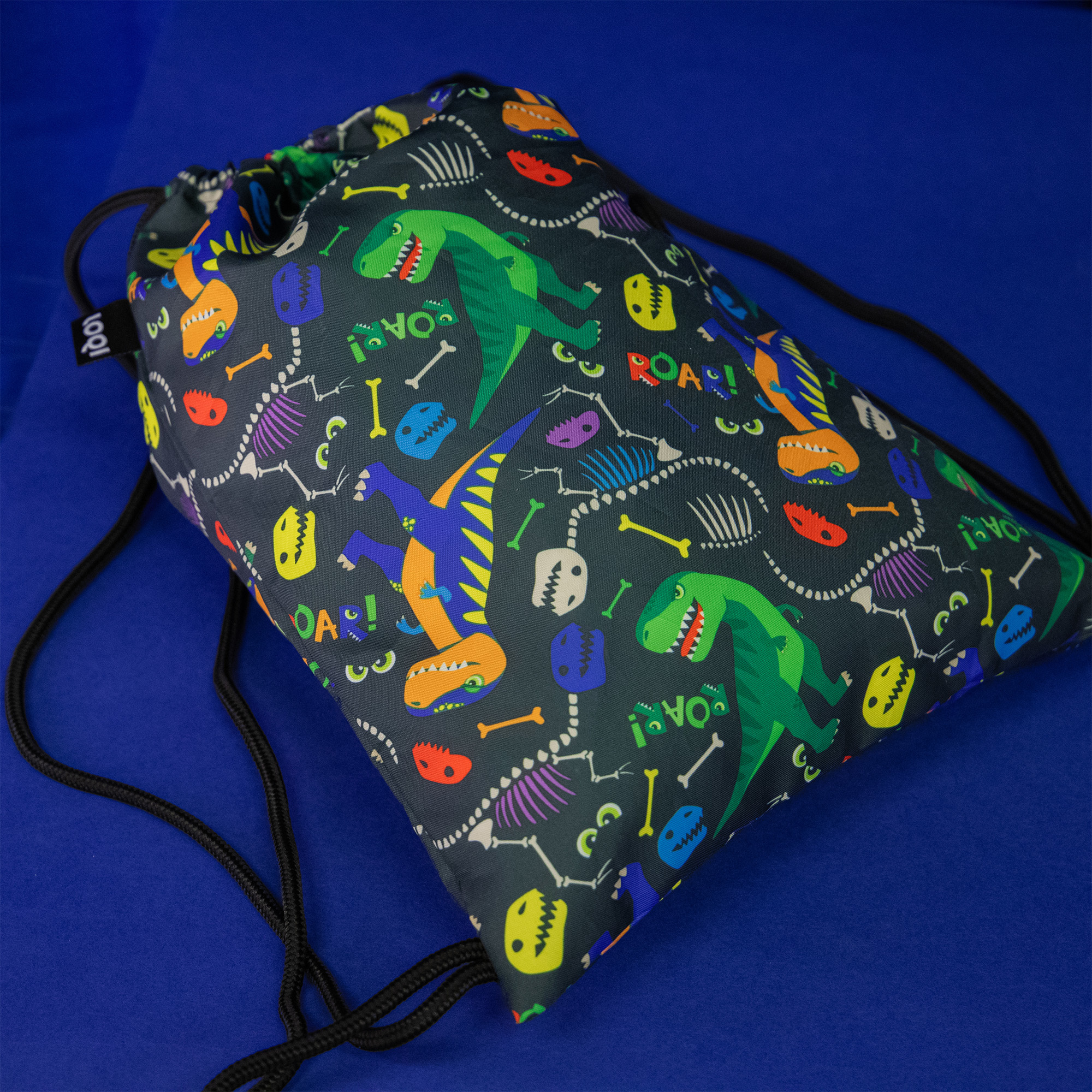 Plecak LOQI Artist Dinosaur Roar mini z recyklingu - BP.DR | FF