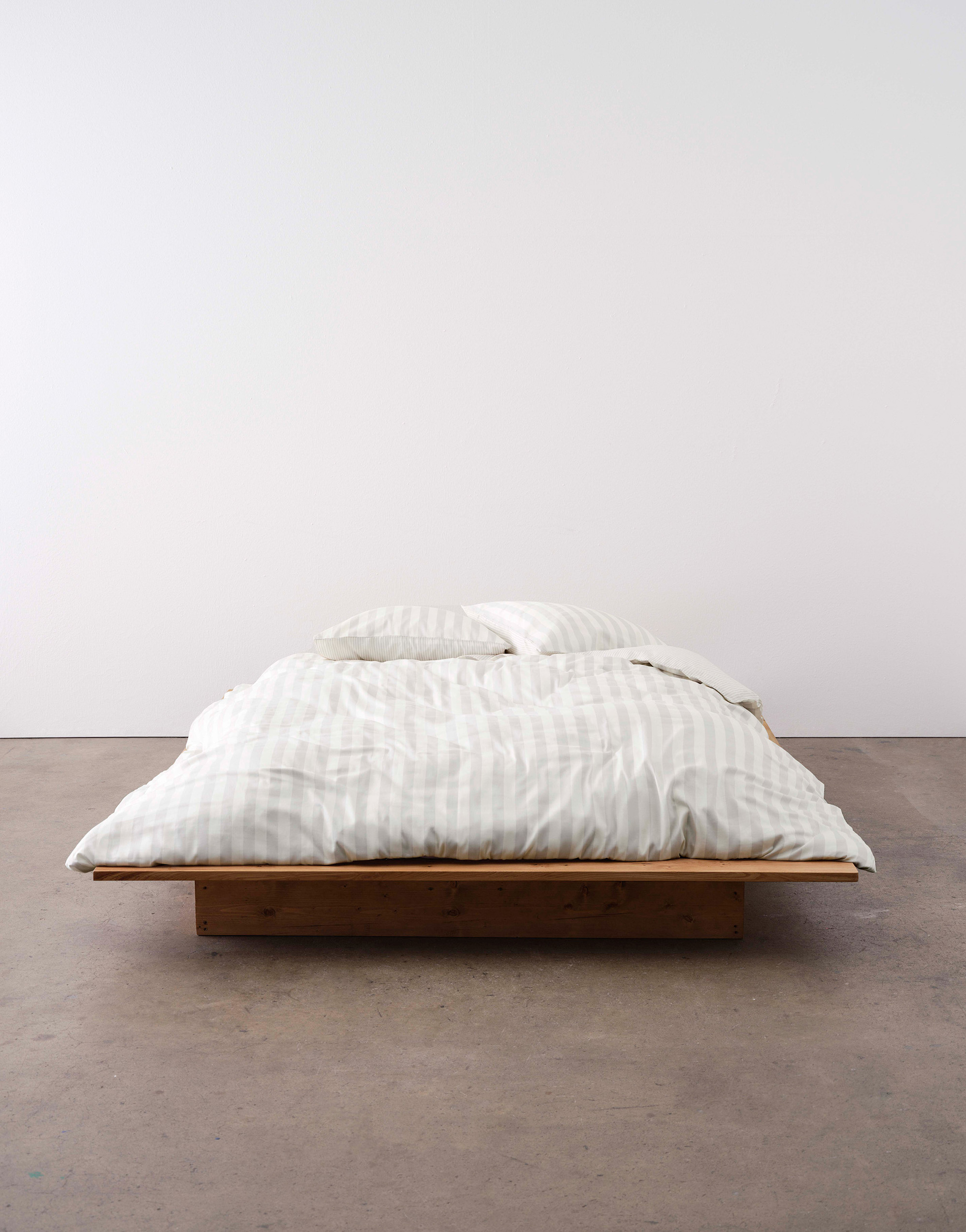 Classic Stripe Bedding gray-beige - Marc O'Polo 101816-194-01 | FA