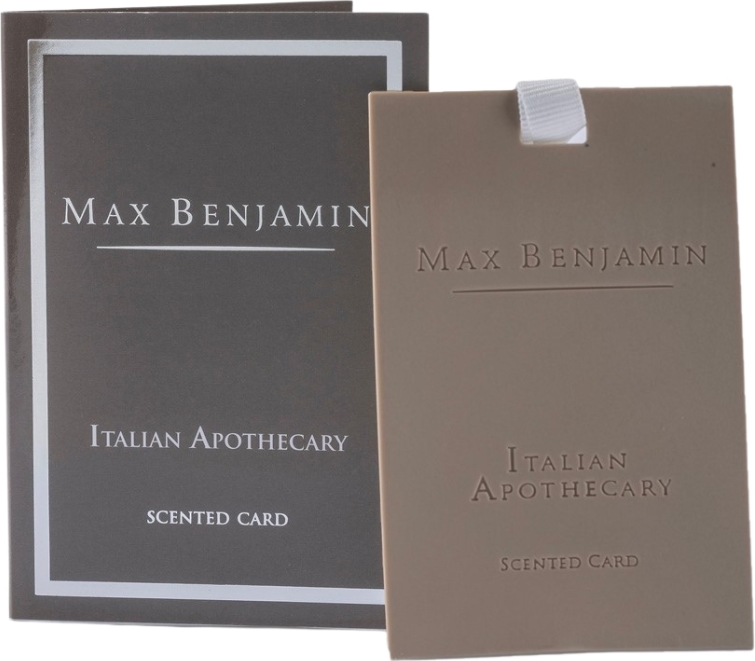 Vonná karta Italian Apothecary - Max Benjamin MB-CARD41 | FA