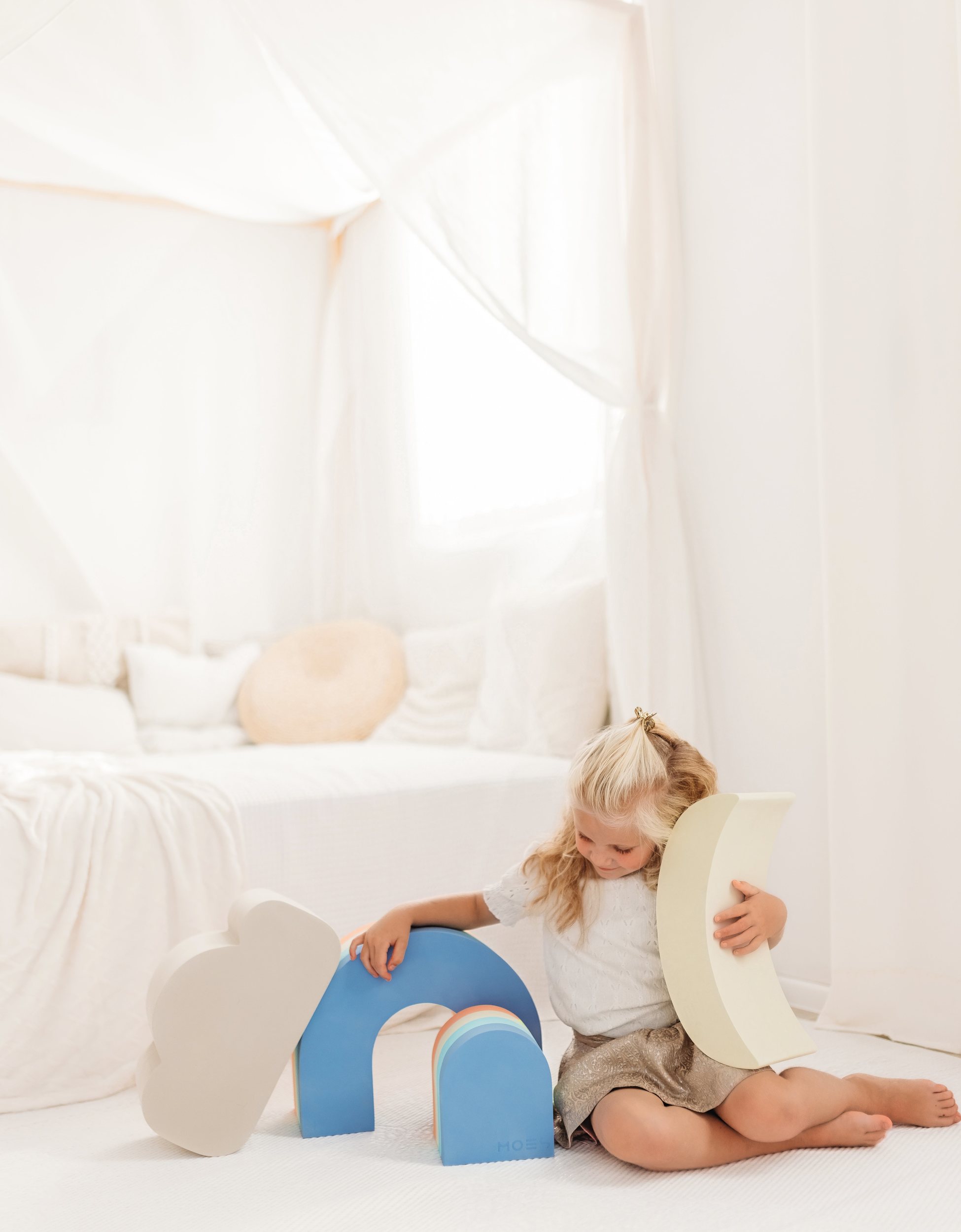 Joc motoric Nature Walk curcubeu 2 el. - Moes MOES017 | FA