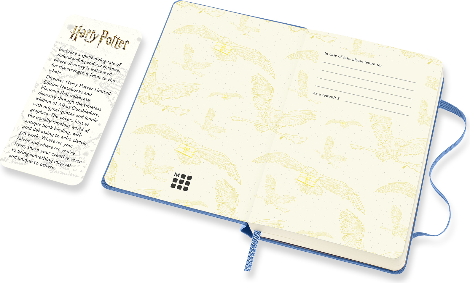 Kalendarz Moleskine 2022 12M Harry Potter P dzienny twarda oprawa