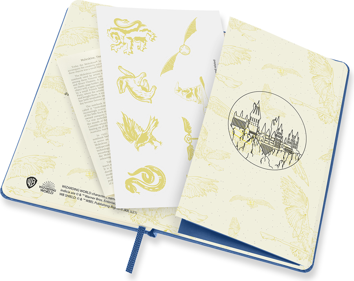 Kalendarz Moleskine 2022 12M Harry Potter P tygodniowy twarda oprawa