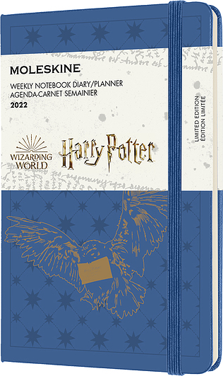Kalendarz Moleskine 2022 12M Harry Potter P tygodniowy twarda oprawa