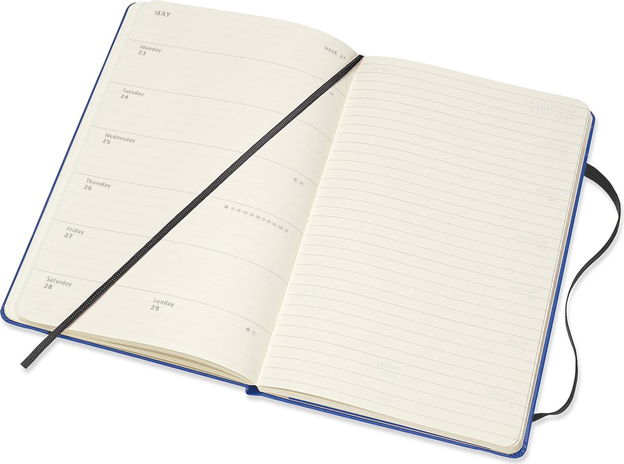 Kalendarz Moleskine 2022 12M Mały Książę L tygodniowy twarda oprawa