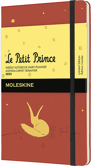 Kalendarz Moleskine 2022 12M Mały Książę P tygodniowy twarda oprawa