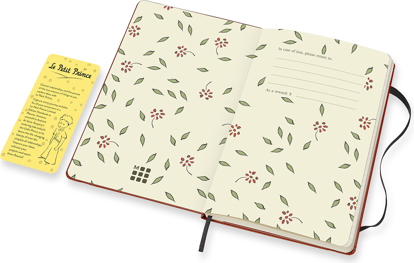 Kalendarz Moleskine 2022 12M Mały Książę P tygodniowy twarda oprawa