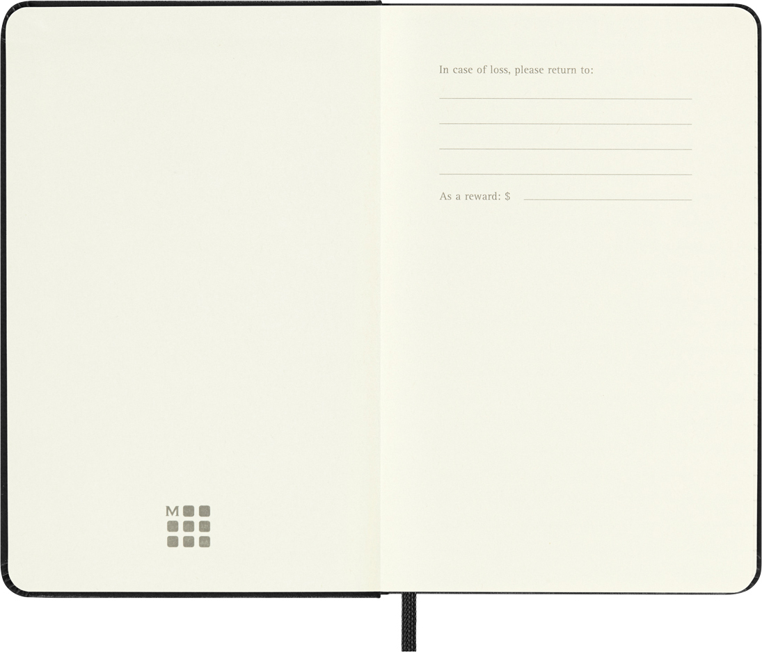 Kalendarz Moleskine 2025 12M P dzienny twarda oprawa - DHB12DC2Y25