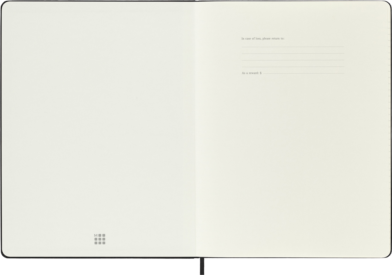 Kalendarz Moleskine 2025 12M XL tygodniowy twarda oprawa - FF