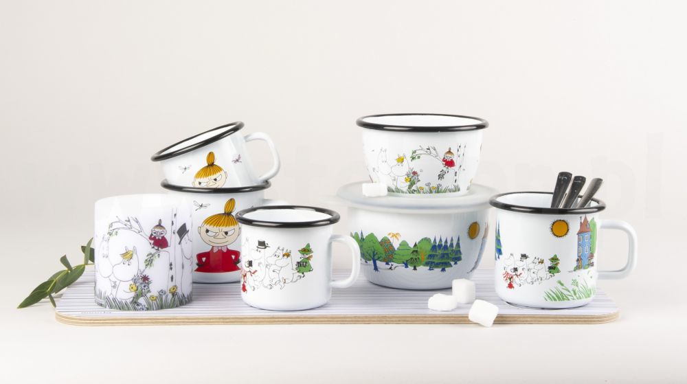 Muurla Bowl Moomins Happy Family - 1703-030-01 | FormAdore