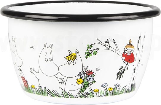 Muurla Bowl Moomins Happy Family - 1703-030-01 | FormAdore