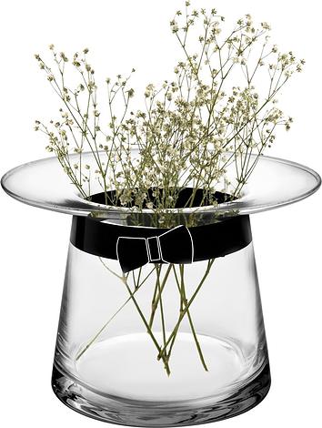 Muurla Vase Moominpappa's hat - 750-160-01 | FormAdore