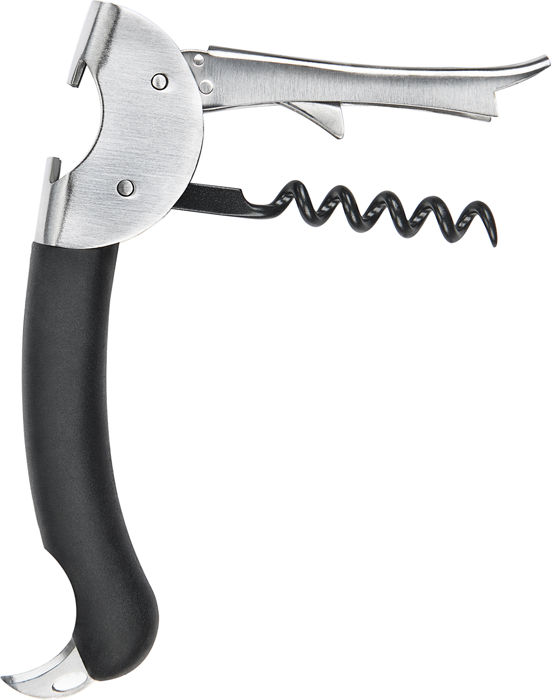 Steel Waiter's corkscrew with knife - Oxo O-3110200 | FormAdore