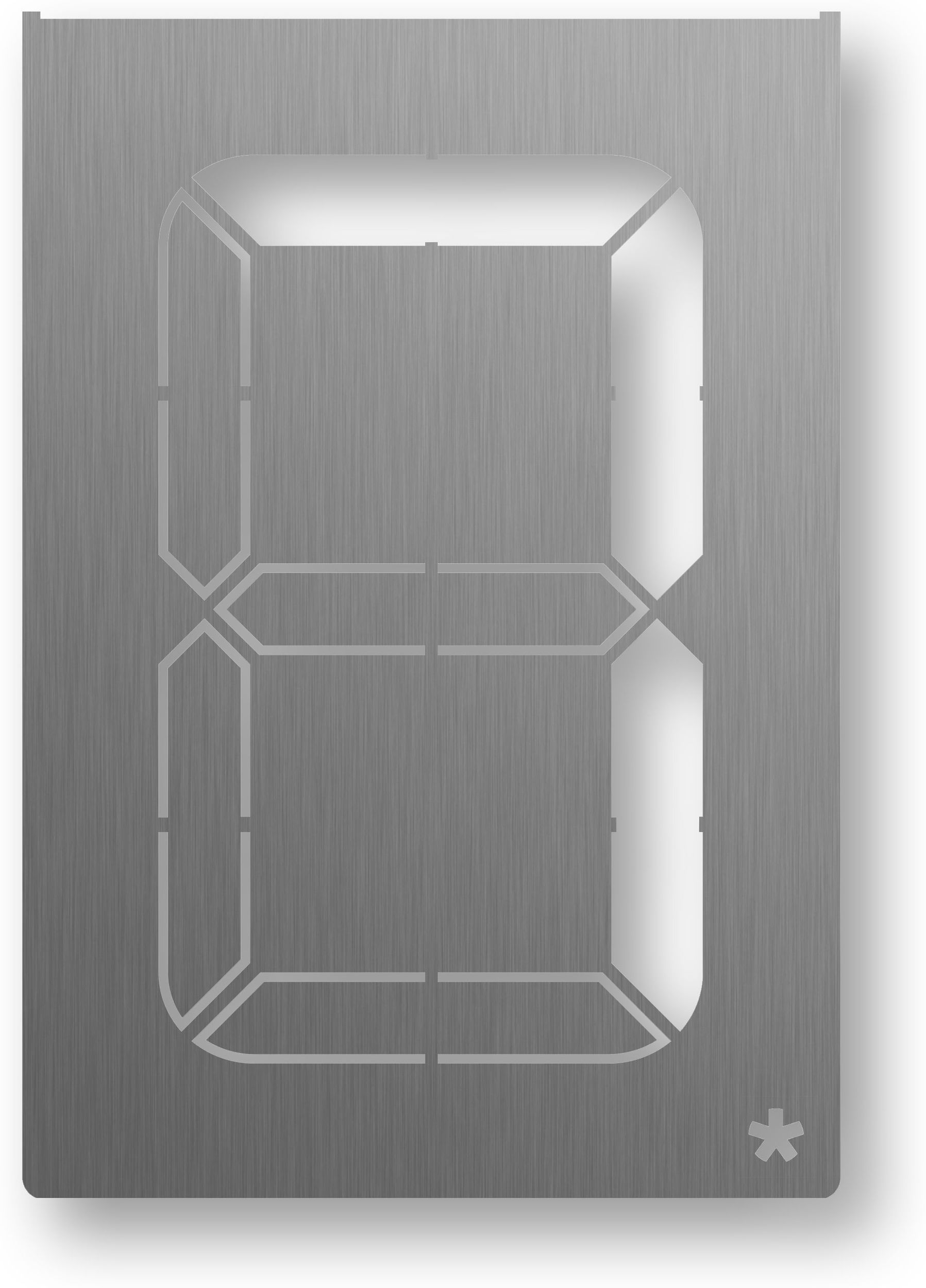 Digital 8 House number - Peppermint 30800, Roman Luyken | FA