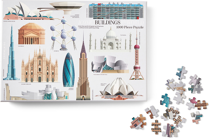 Iconic Buildings Puzzle - Printworks PW00643 | FormAdore