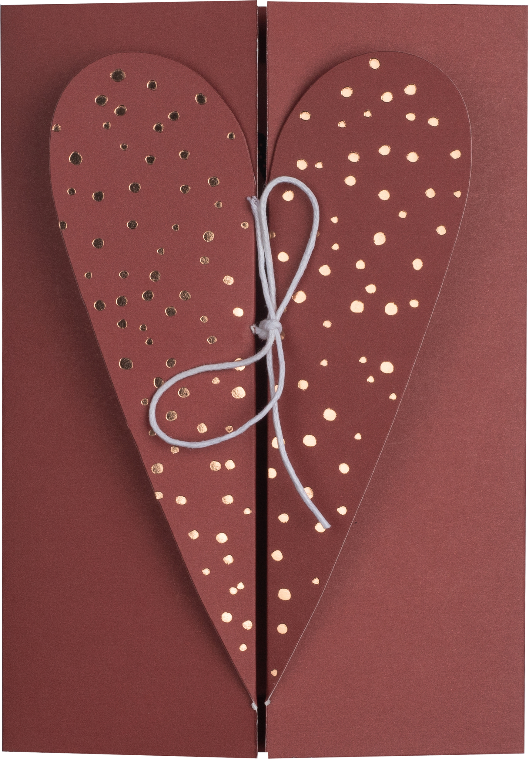 Kartka świąteczna Raeder serce - C92004 | Fabryka Form