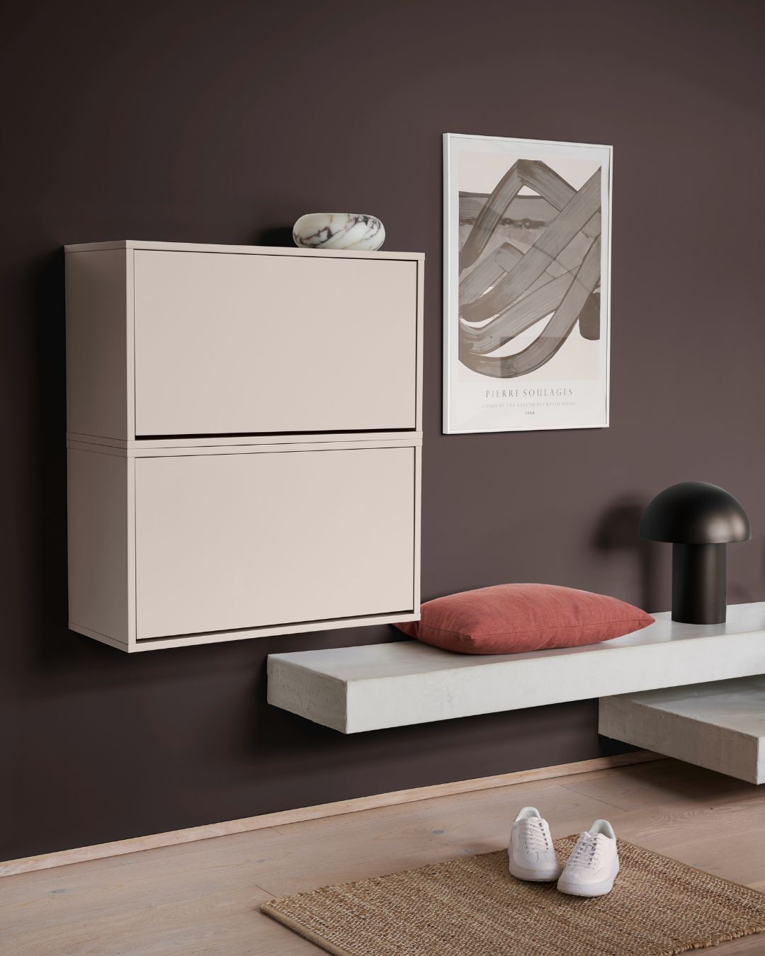 Szafka ścienna na buty ReCollector Box - 100108-SB01 | Fabryka Form