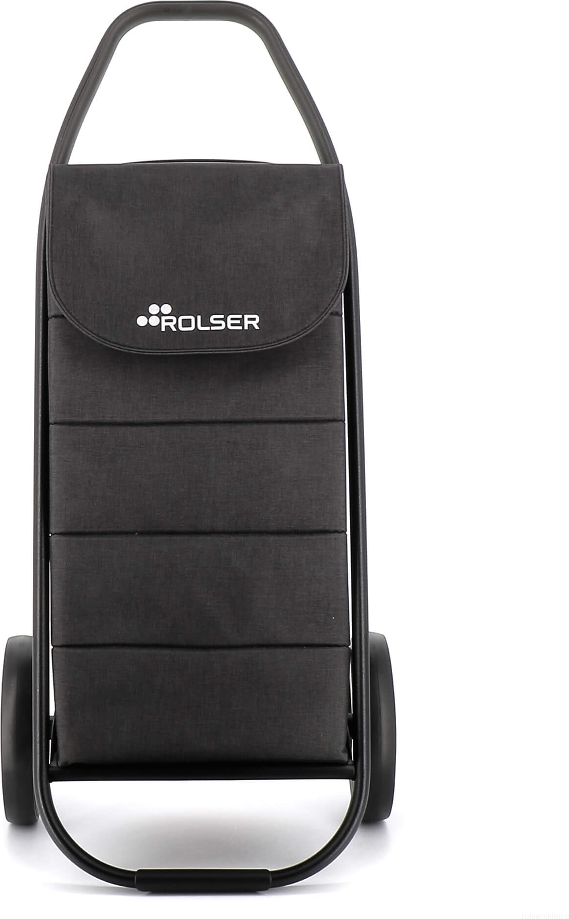Cărucior pentru cumpărături Rolser Com 8 Tweed Polar rama neagră