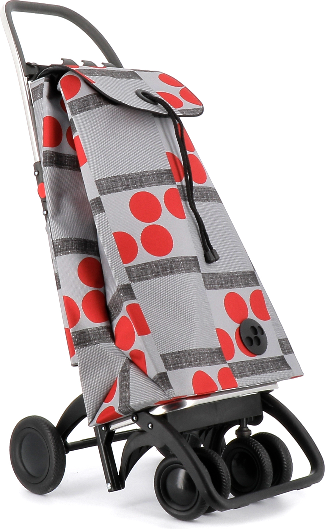 Cărucior pentru cumpărături Rolser I-Max Logos 4lt Rojo - FA
